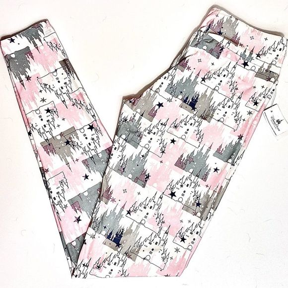 Disney | Pants & Jumpsuits | Disney Parks Princess Leggings Cinderella ...